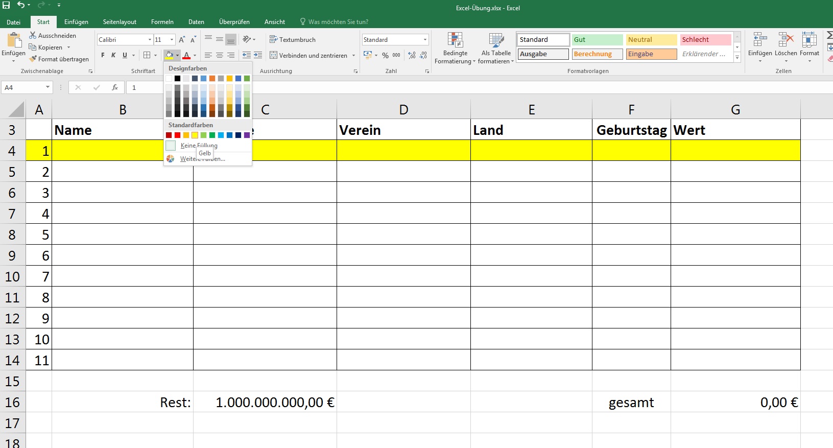 Tabellenkalkulation Archive | www.breuer-info.dewww.breuer-info.de